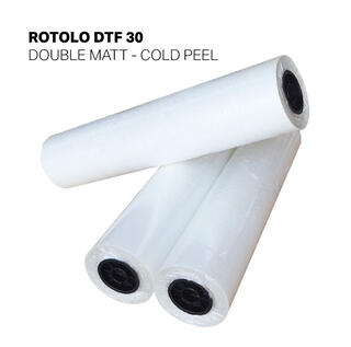 ROTOLO DTF 30 DOUBLE MATT - COLD PEEL - Stampaggio DTF Transfer Digitali - Varese